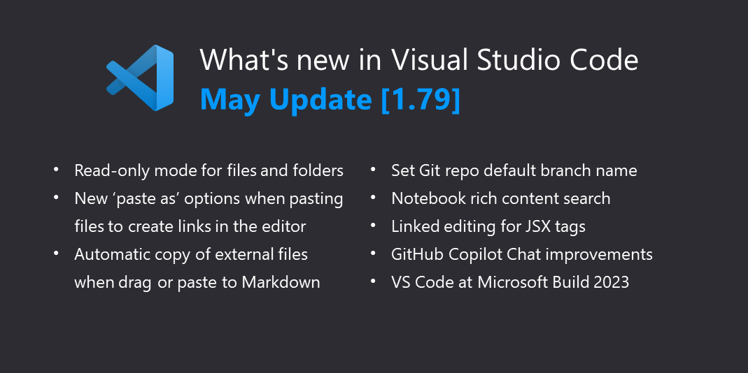 Visual Studio 代码 2023 年 5 月_Vscode中文网